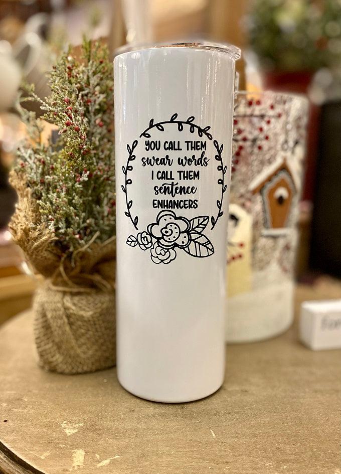 Sentence Enhancer Tumbler – Quilted Cabin